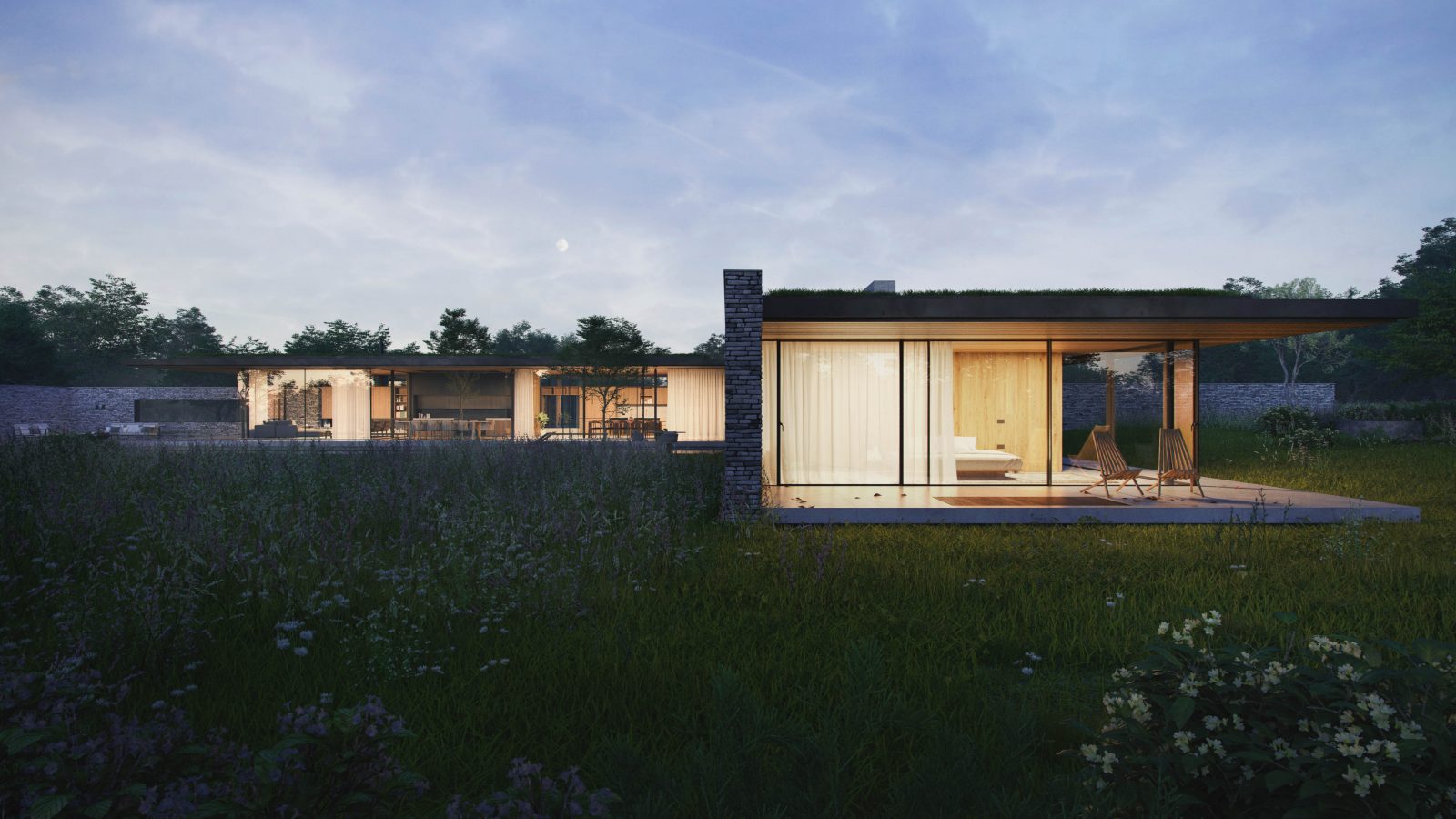 Ström Architects house in rural Essex starts on site
