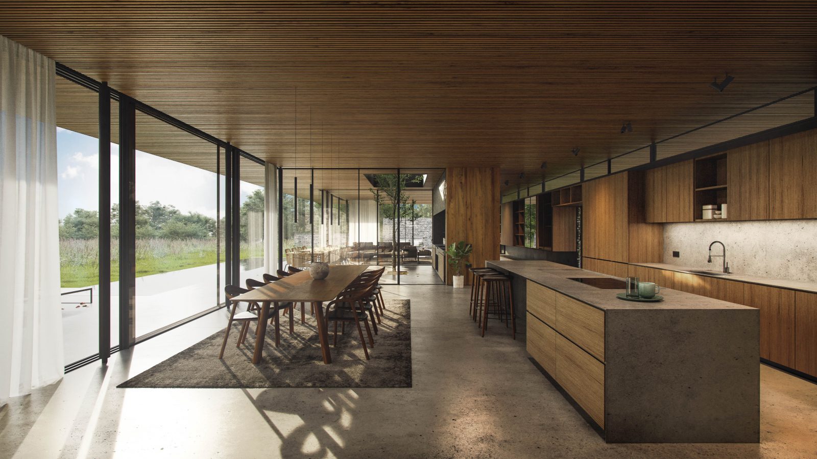 Ström Architects house in rural Essex starts on site