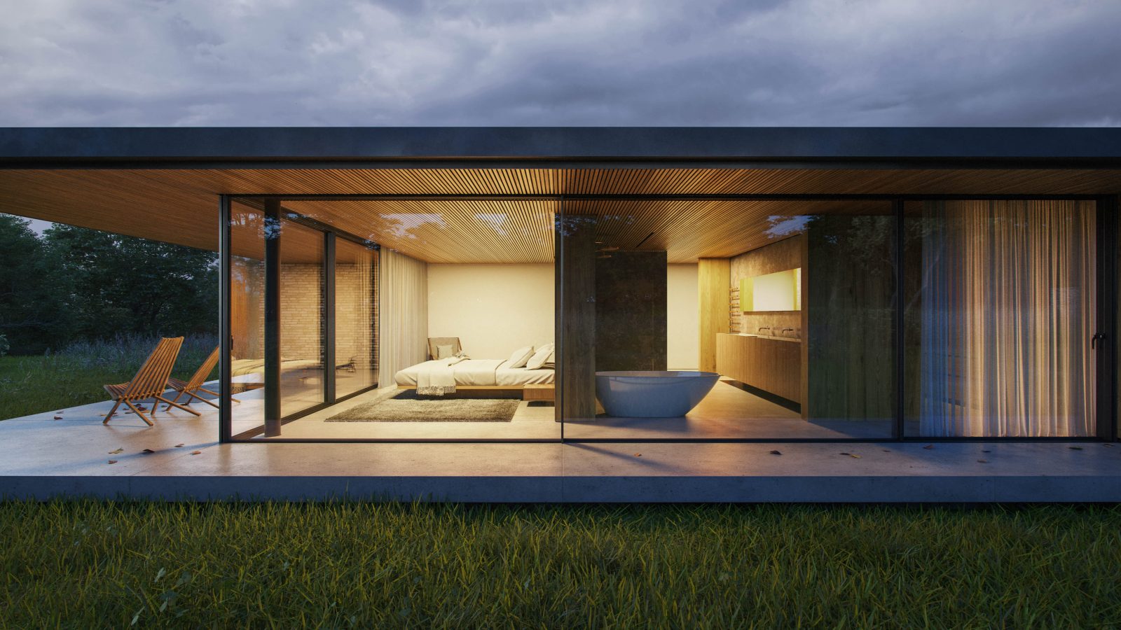 Ström Architects house in rural Essex starts on site