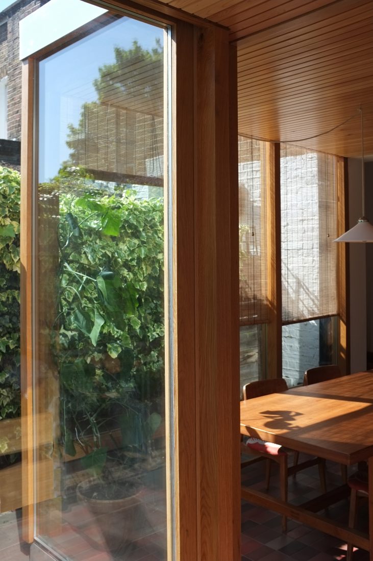 OEB Architects completes oak-framed extension to north London house