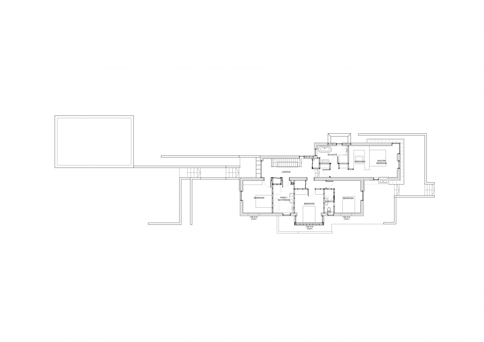 Hudson Architecture Studio designs stepped angular house in Oxfordshire ...