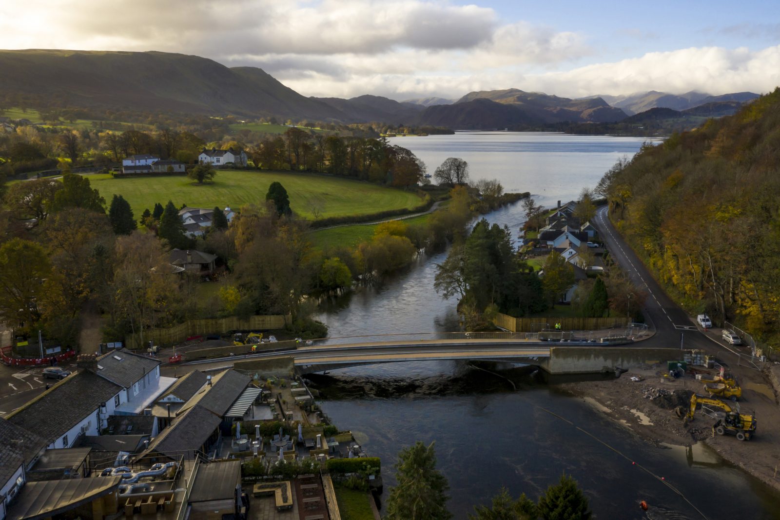Knight Architects’ stainless-steel bridge opens in Lake District