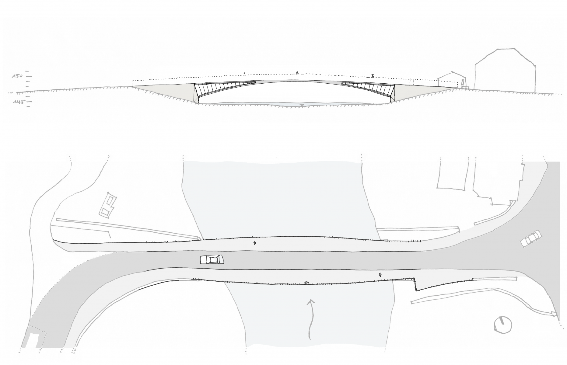 Knight Architects’ stainless-steel bridge opens in Lake District
