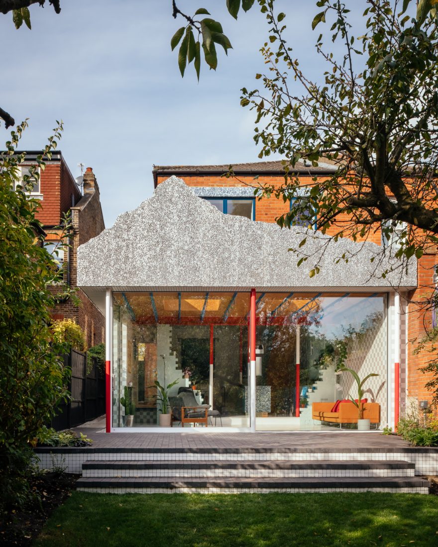 CAN completes PoMo-style house based on Disneyland mountain in south London