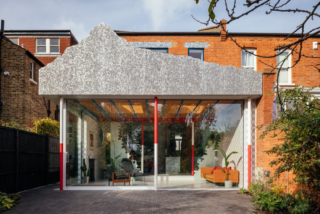 CAN completes PoMo-style house based on Disneyland mountain in south London