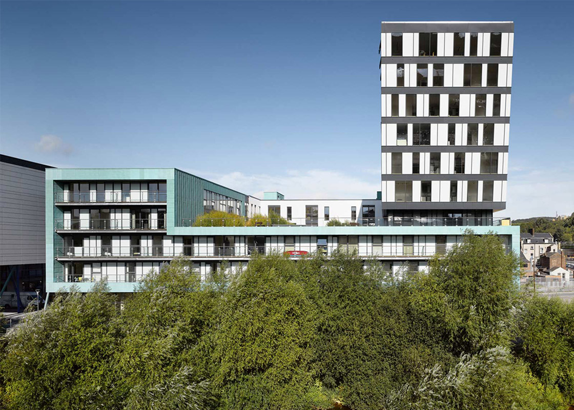 AHR-designed Sheffield housing block evacuated over fire risk