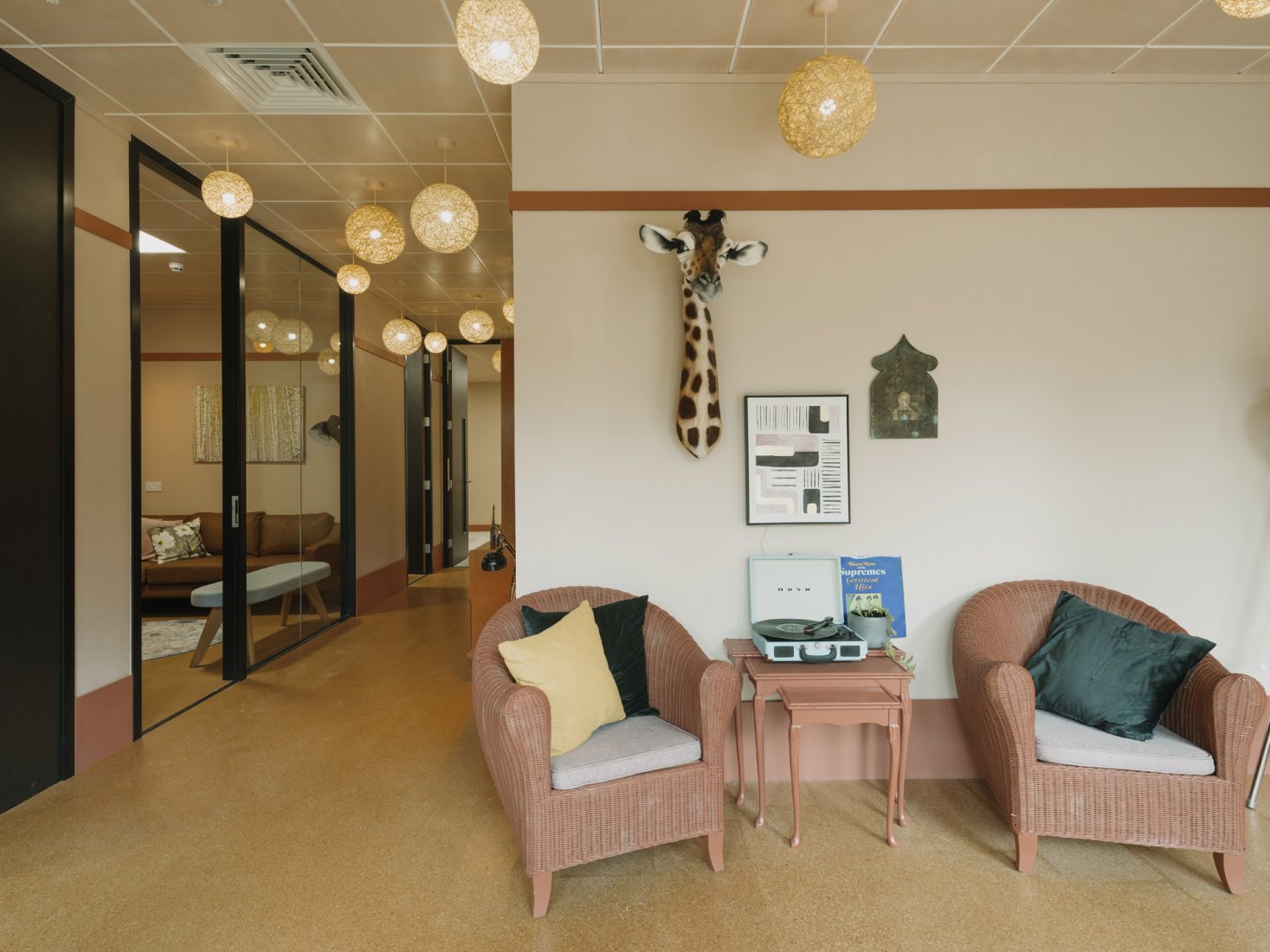 Office-to-nursery conversion completed by Harp & Harp