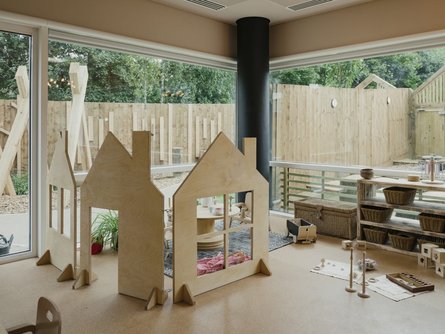 Office-to-nursery conversion completed by Harp & Harp