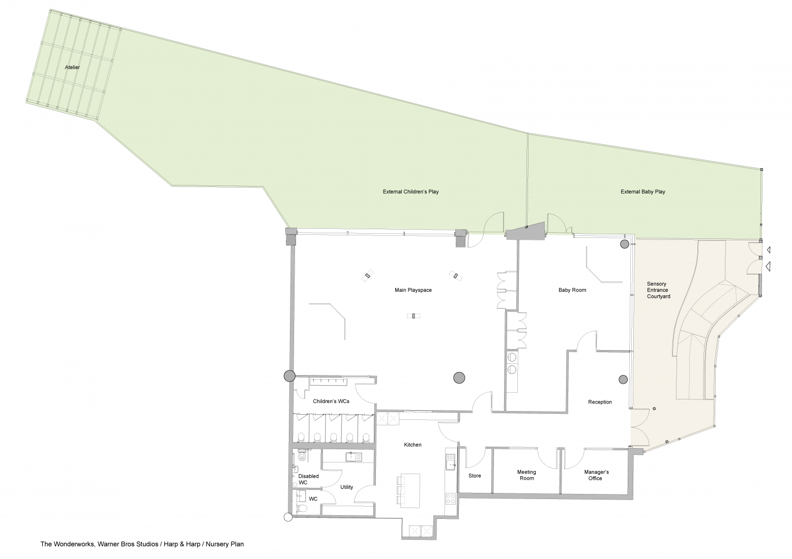 Office-to-nursery conversion completed by Harp & Harp