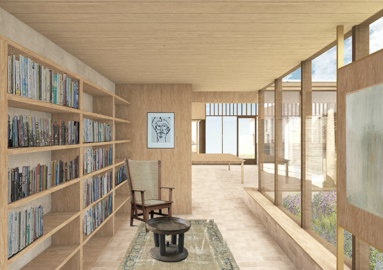 Jonathan Tuckey Design gets go-ahead for rammed earth house in Wiltshire