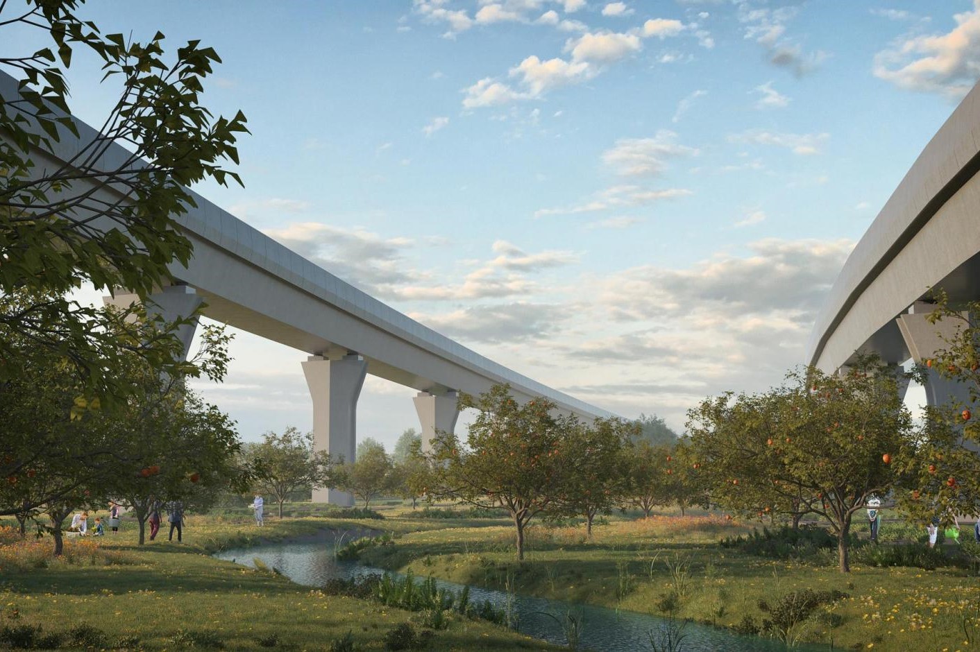 Weston Williamson unveils design for HS2 viaducts