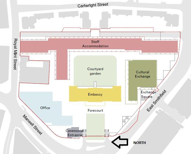 First glimpse of David Chipperfield designs for new Chinese embassy