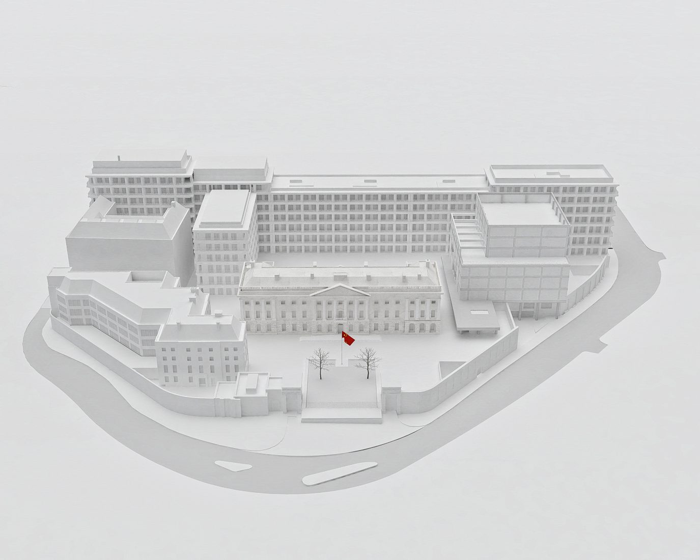 First glimpse of David Chipperfield designs for new Chinese embassy