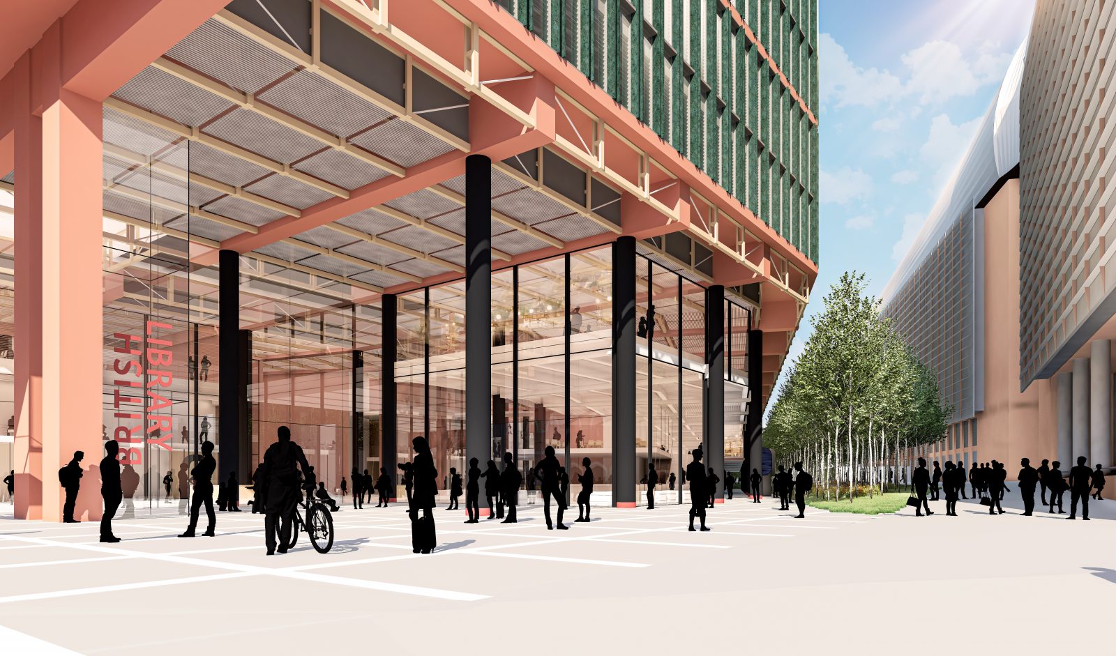 RSHP unveils first designs for major British Library expansion