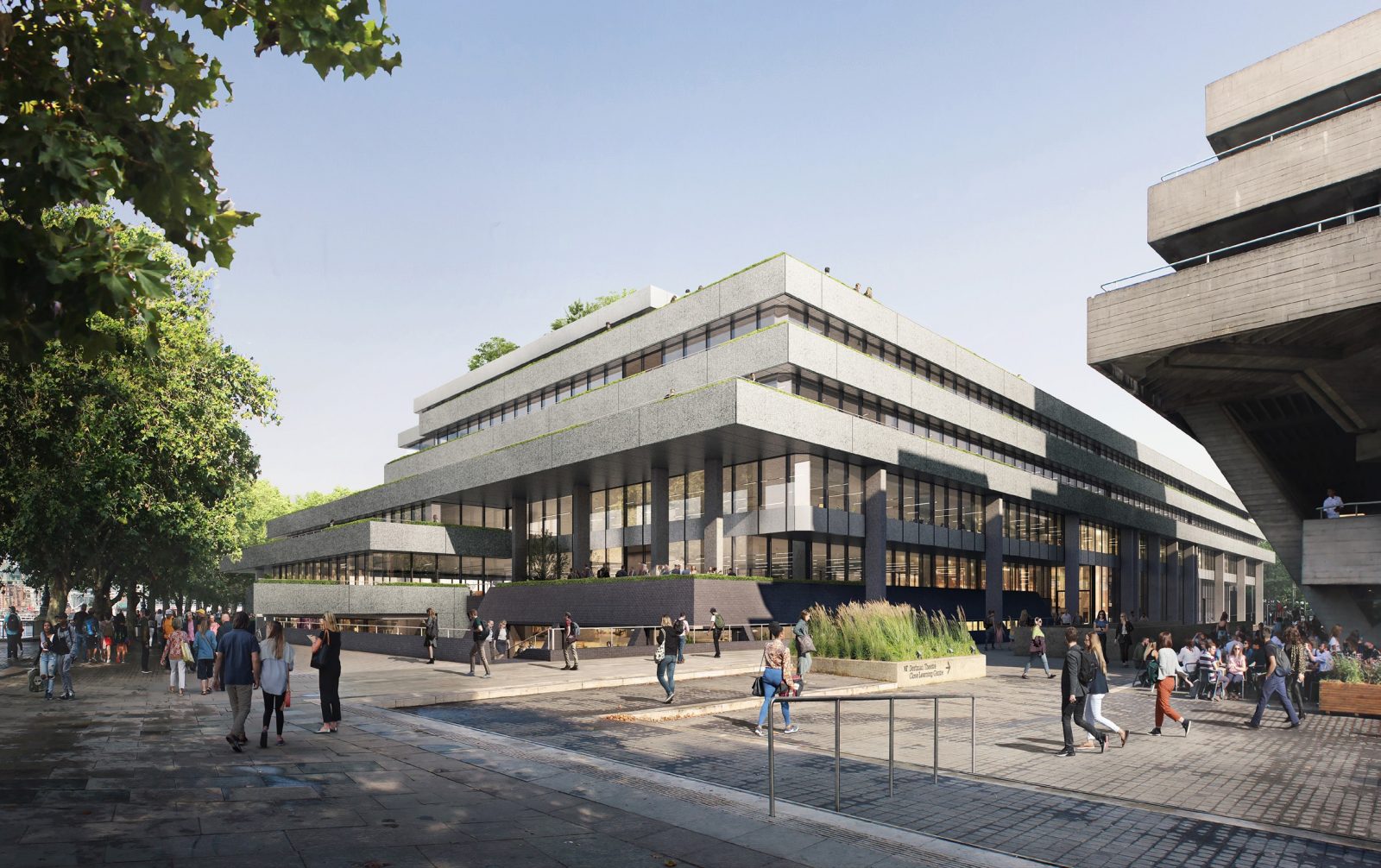 AHMM reveals third attempt at reworking Lasdun’s listed IBM building