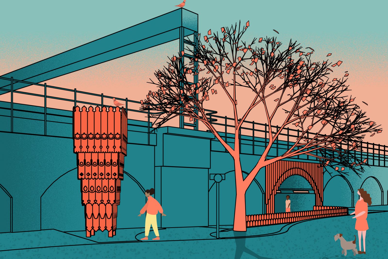 Projects Office wins Nine Elms arch contest