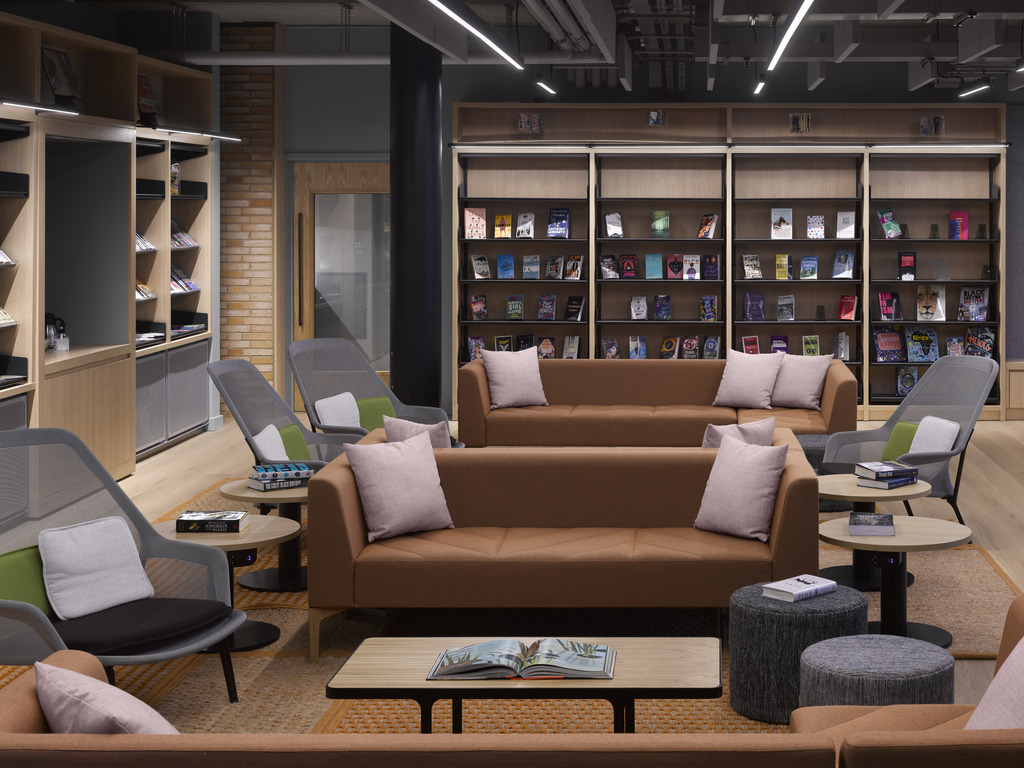 Woods Bagot completes library with ‘floating’ timber roof for Wiltshire ...