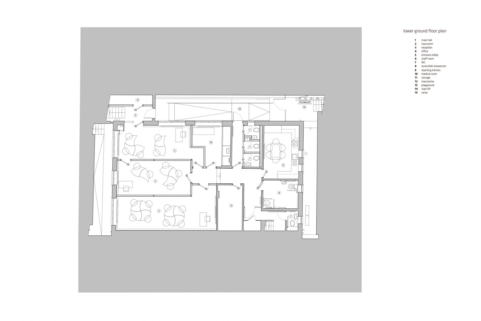 Patalab retrofits former Salvation Army hall into specialist school
