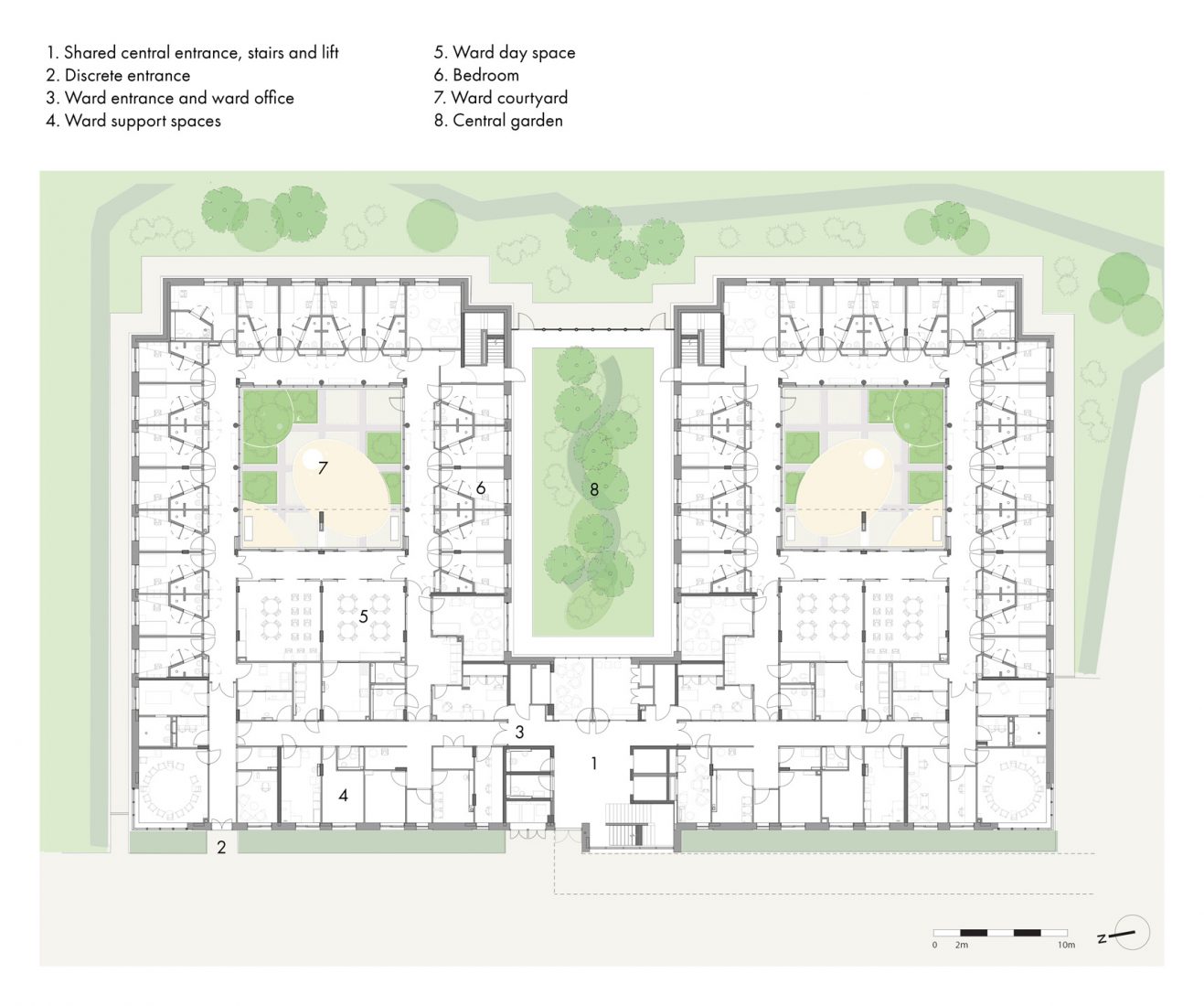 Medical Architecture completes four-ward inpatient facility
