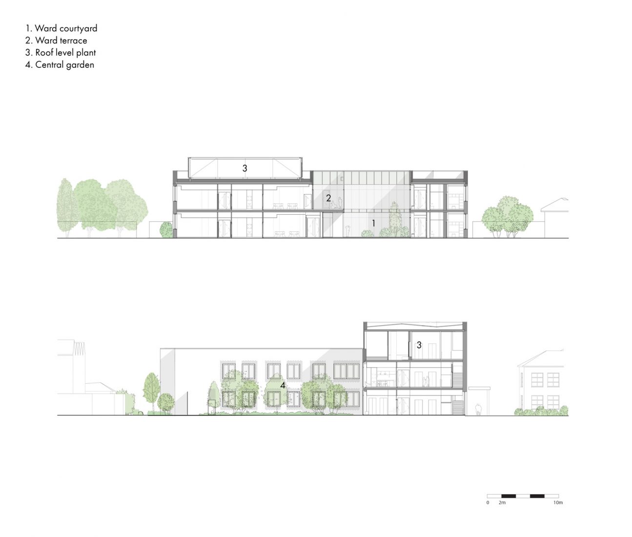 Medical Architecture completes four-ward inpatient facility