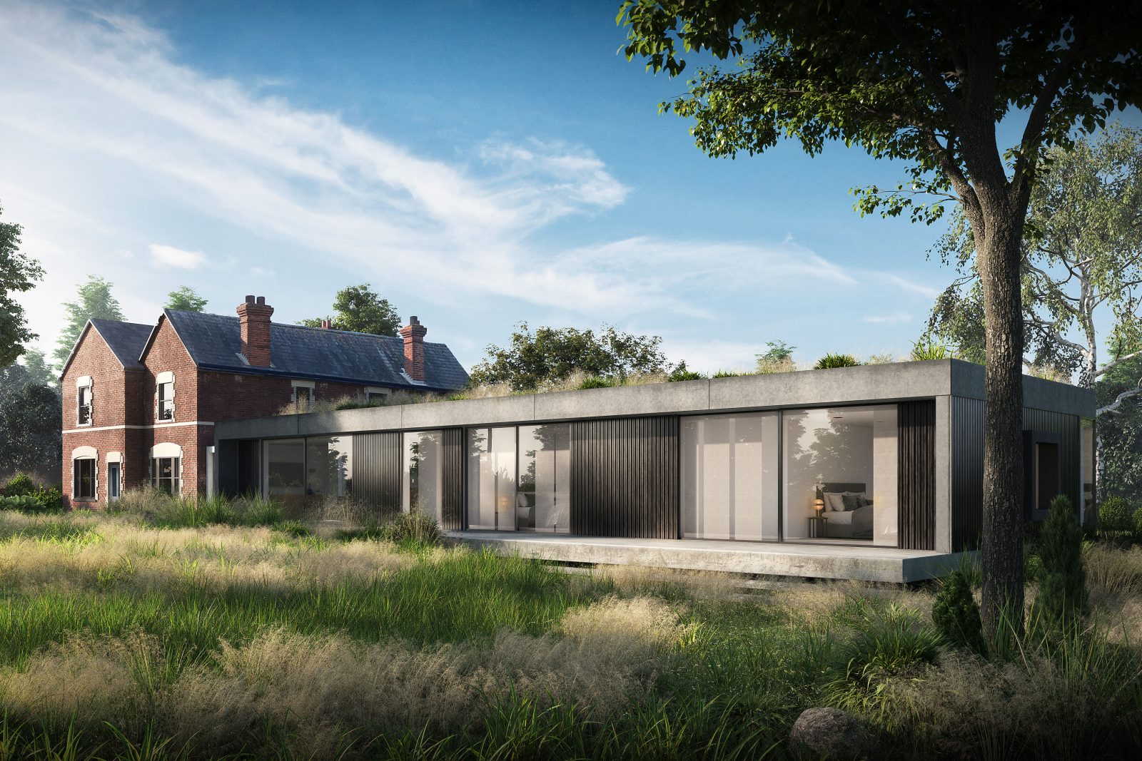 Studio B.A.D submits plans for Reading farmhouse conversion
