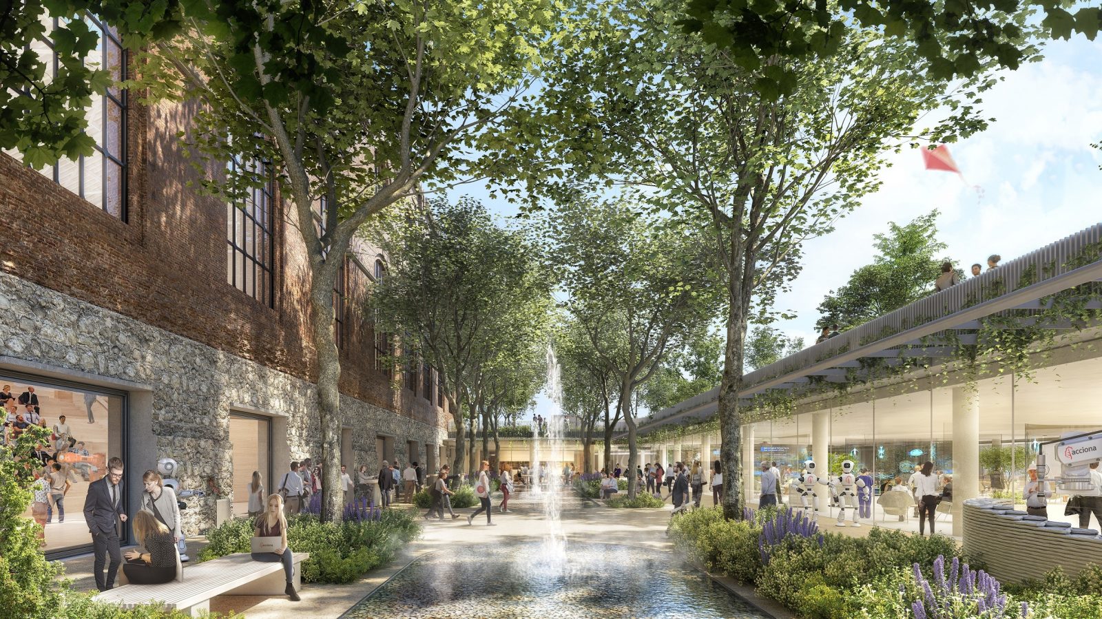Foster + Partners retrofits 1905 gas plant to create Spanish eco-energy ...