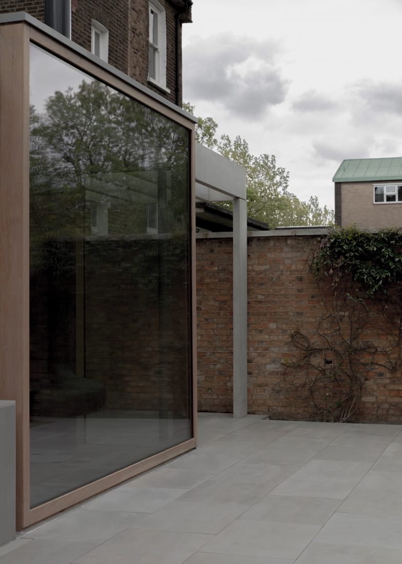 Portland stone-clad extension to Highgate house by Architecture for London