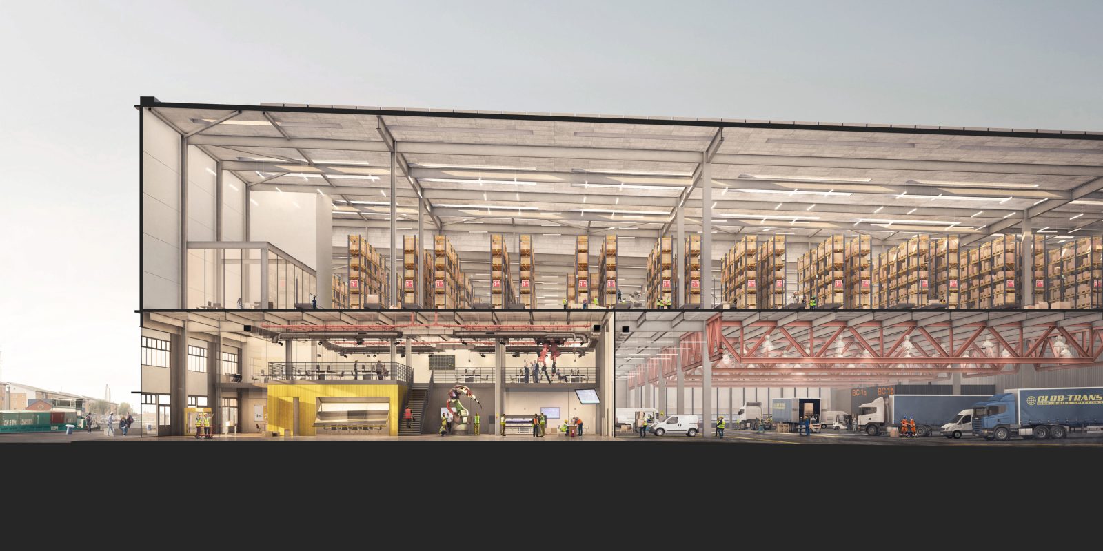 Green light for Haworth Tompkins’ east London industrial hub