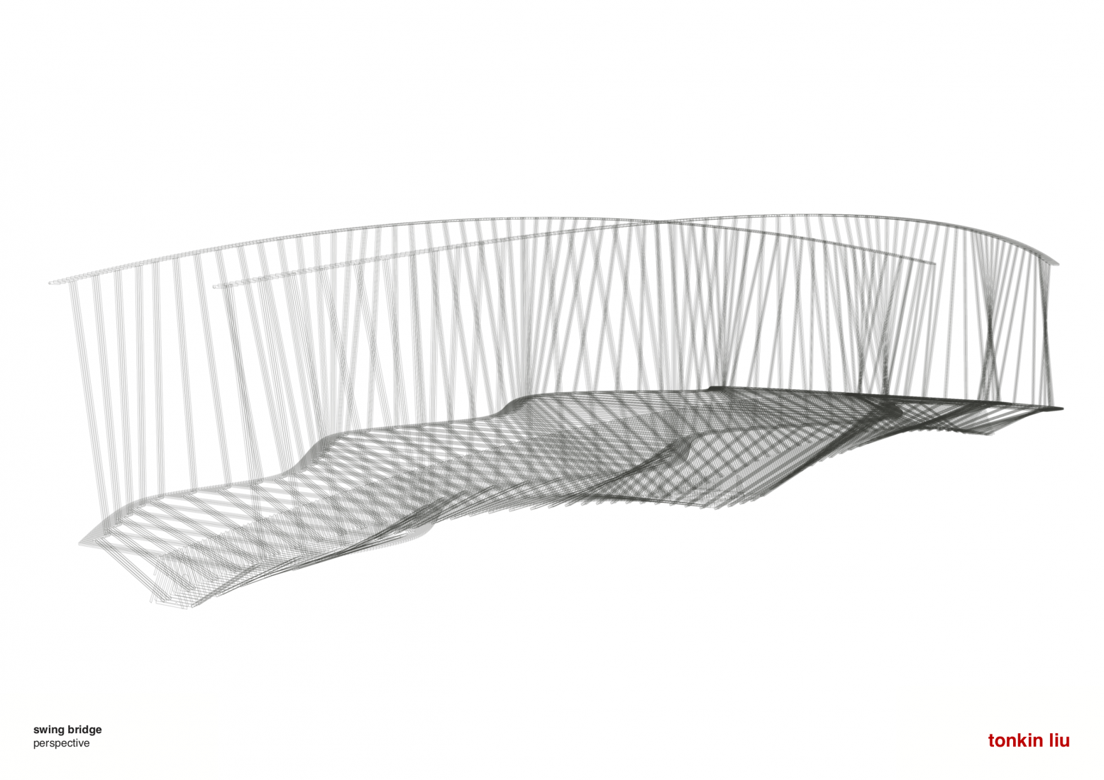 Tonkin Liu’s crowdfunded dinosaur bridge completes in Crystal Palace
