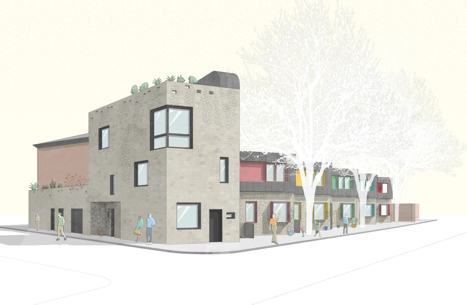 Jan Kattein wins approval for ‘staggered’ terrace on East End garages plot