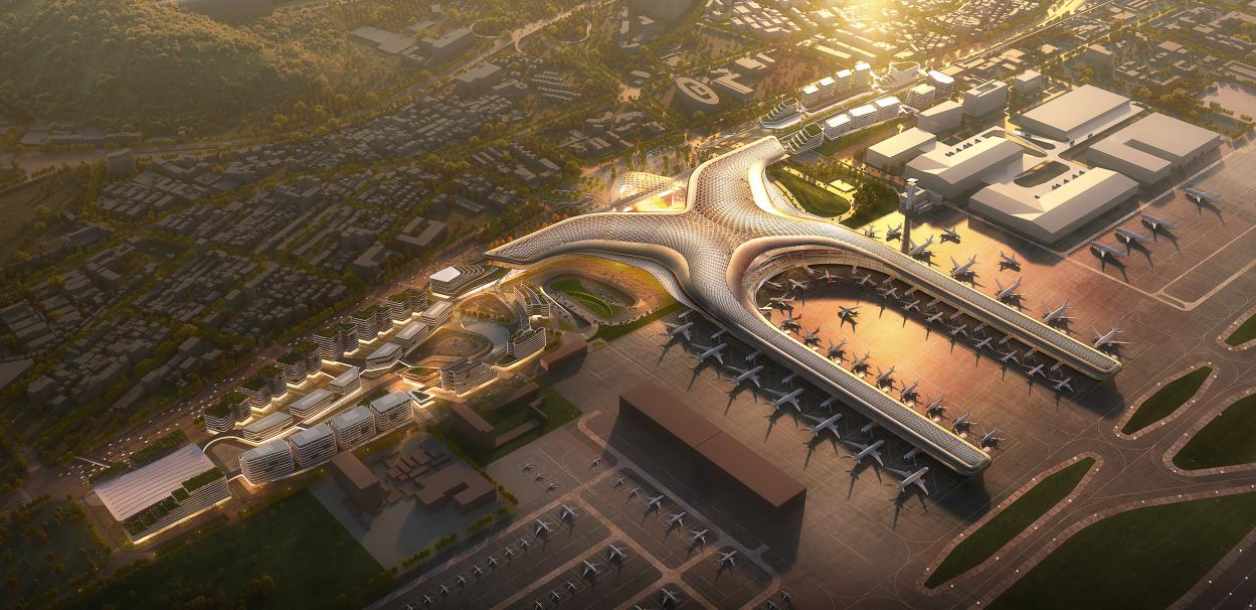 Grimshaw beats ZHA, Fosters and BIG to win Shenzhen airport transport hub