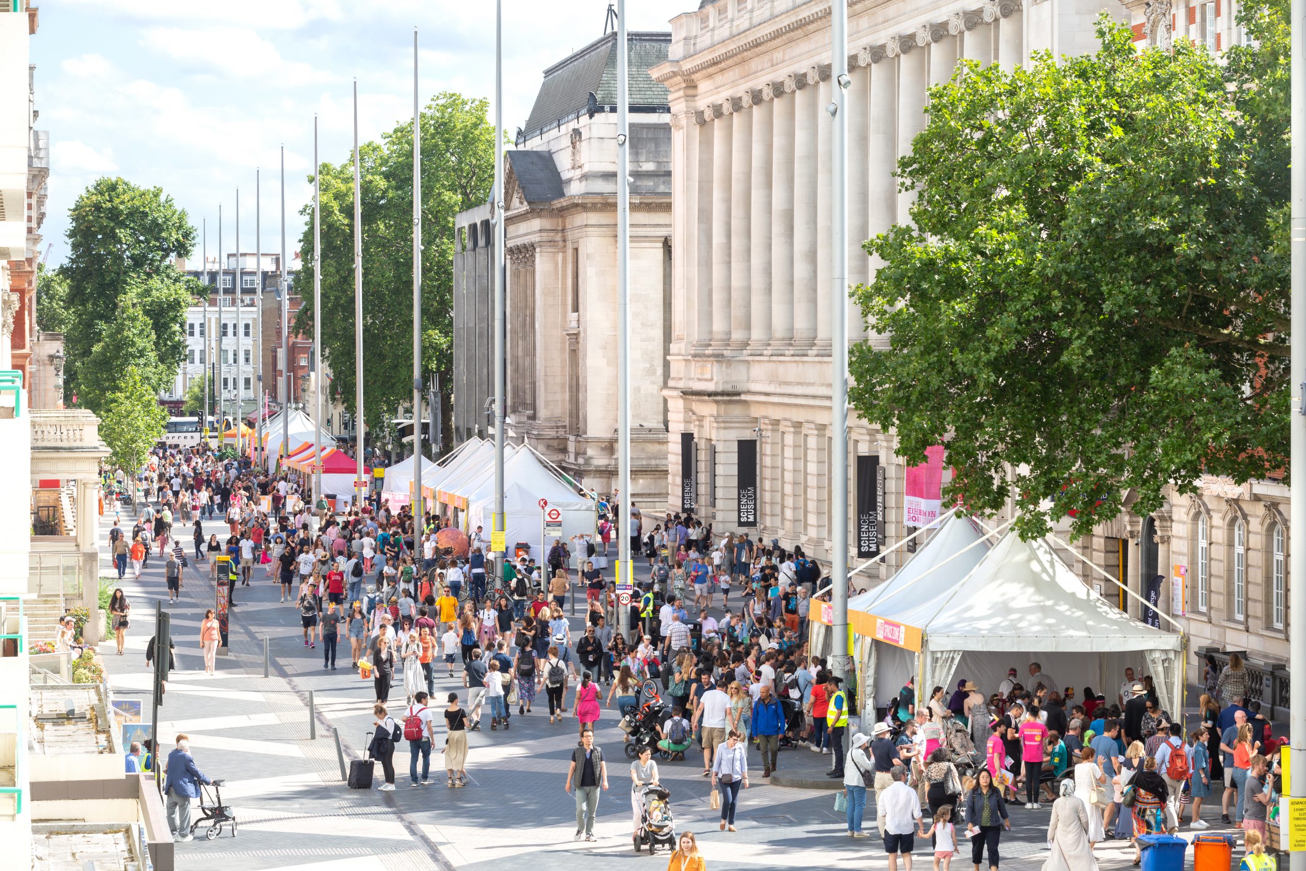 Exhibition Road pop-ups, London