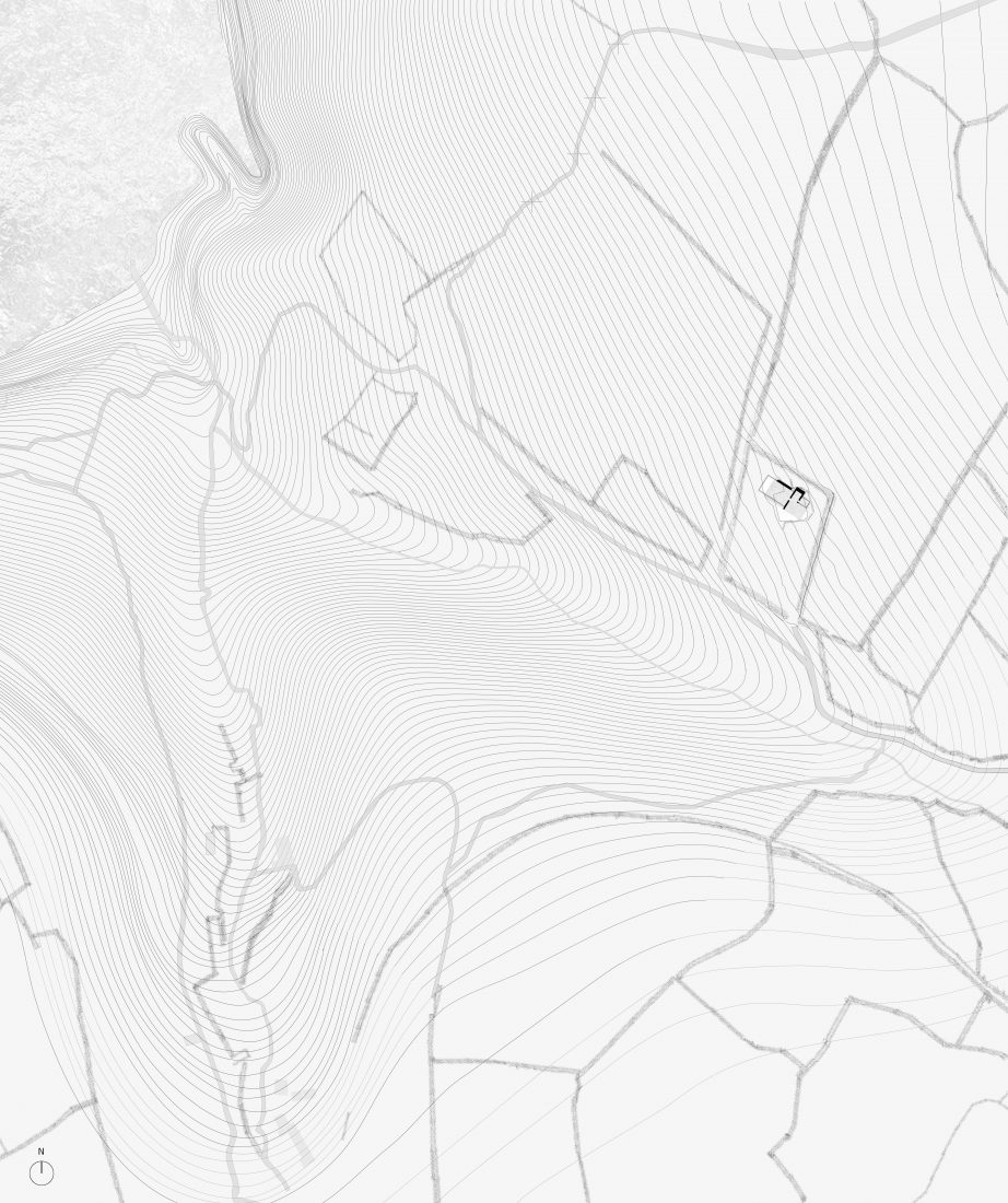 Foster Lomas wins approval for Cornish house with granite slab roof