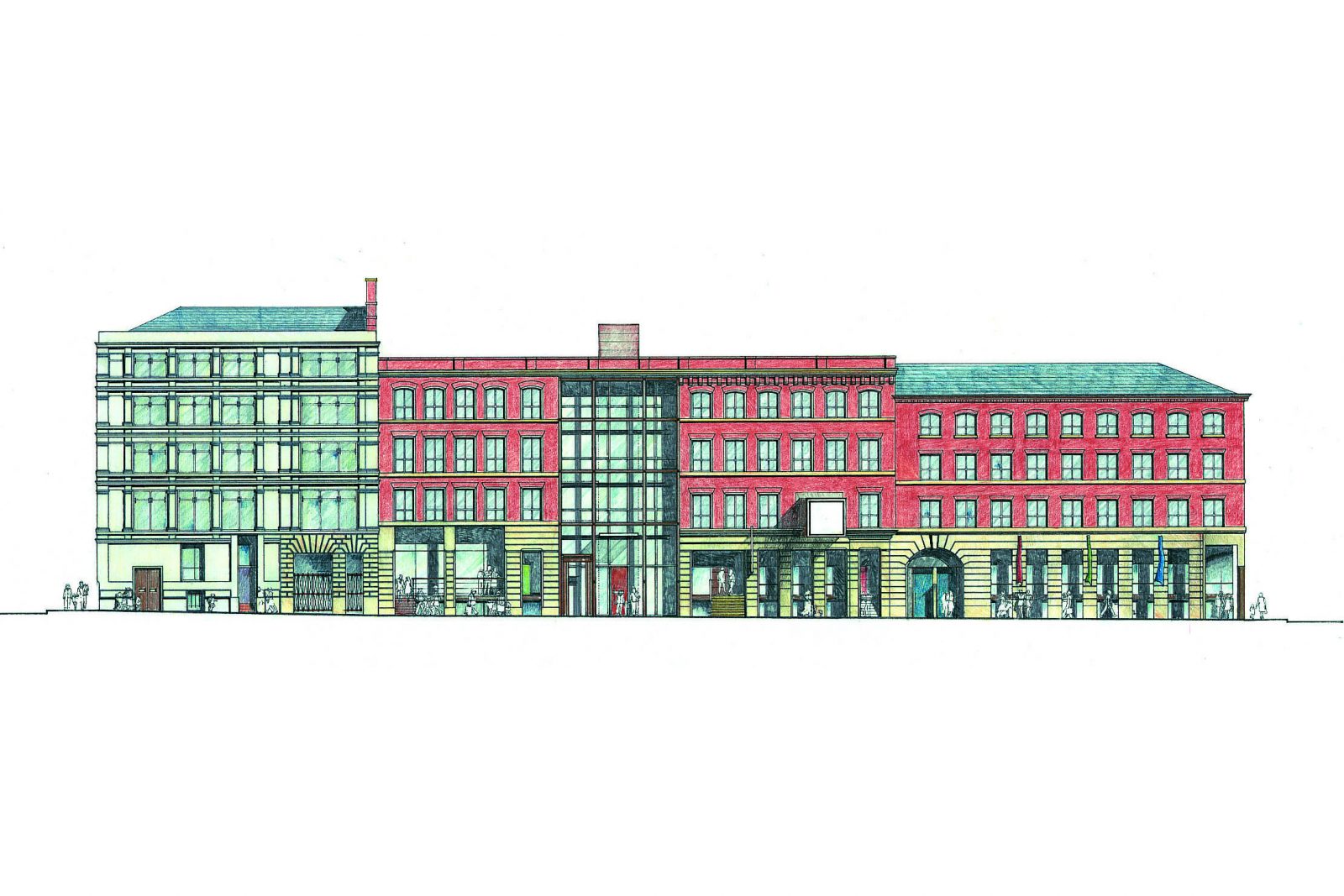 Discover the AJBL: Smithfields Buildings, Manchester, by Stephenson ...