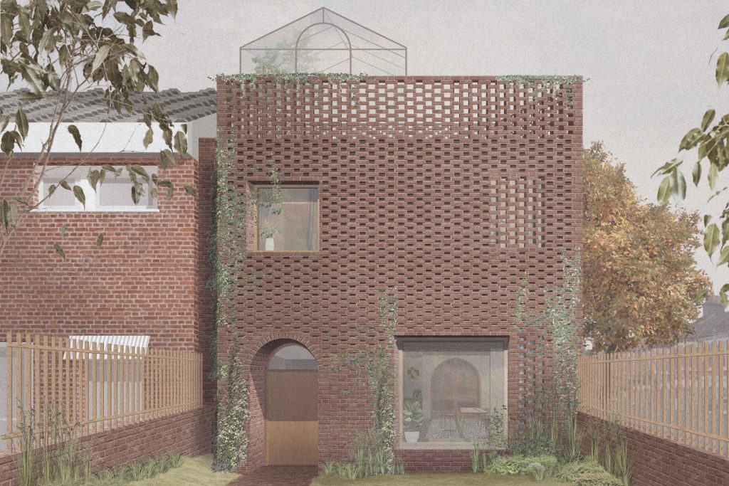 Work starts on Surman Weston’s perforated Peckham house