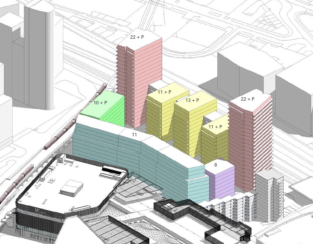 Glenn Howells unveils plans for 46-storey west London tower