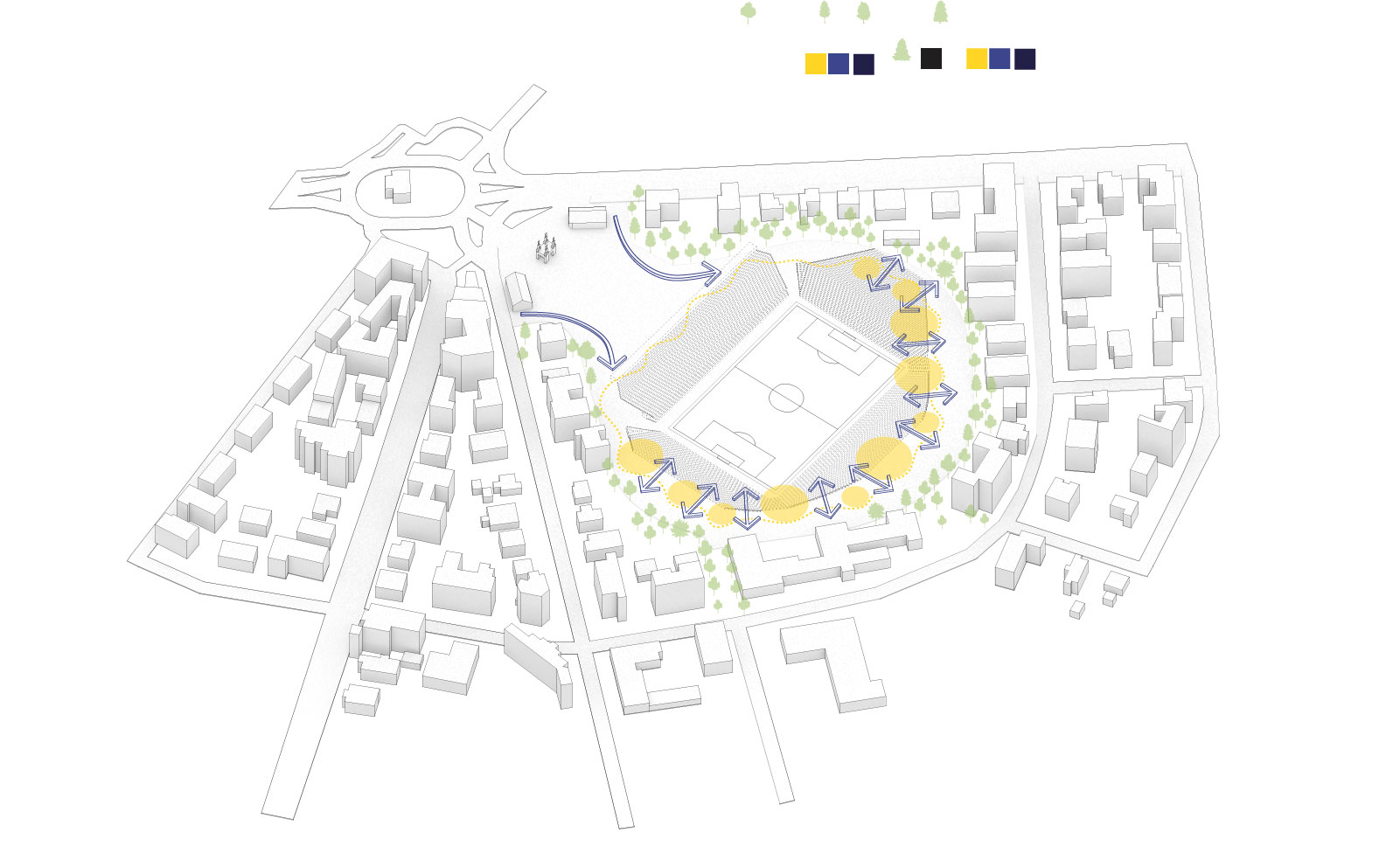 UK-Italian Studio Zoppini reveals Parma’s stadium revamp plans