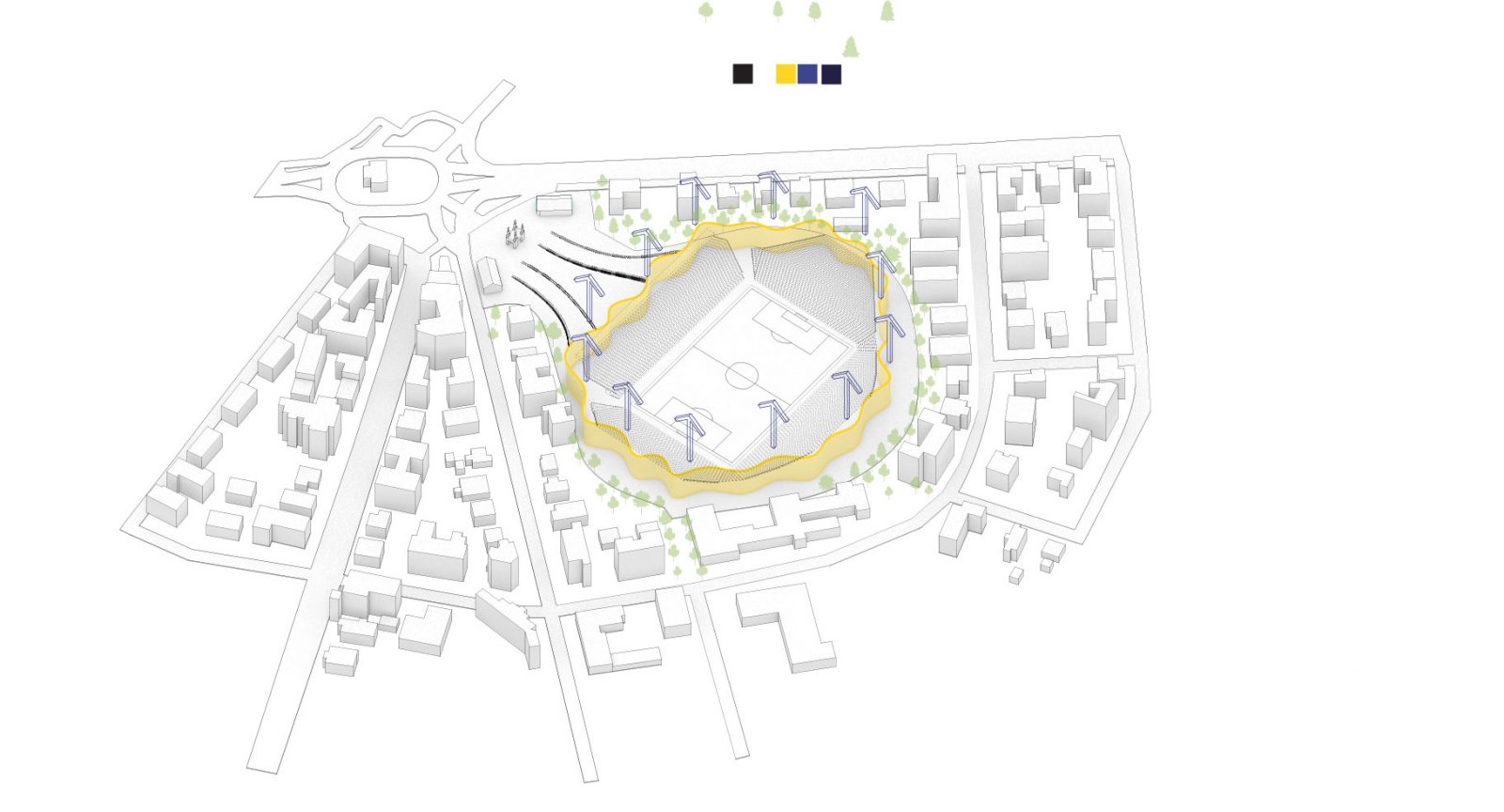 UK-Italian Studio Zoppini reveals Parma’s stadium revamp plans