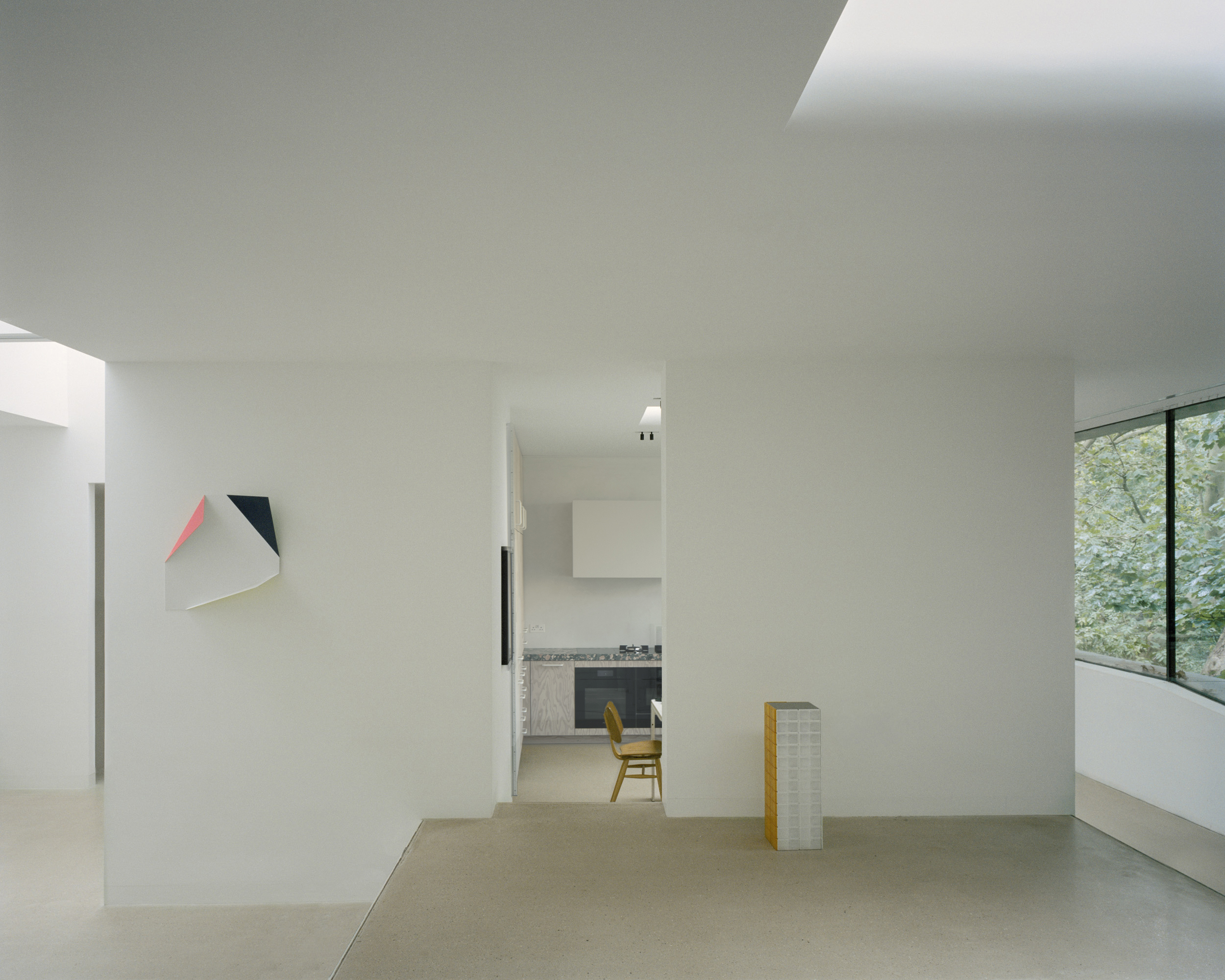 Trick of the light: artist’s studio and home by Spatial Affairs Bureau