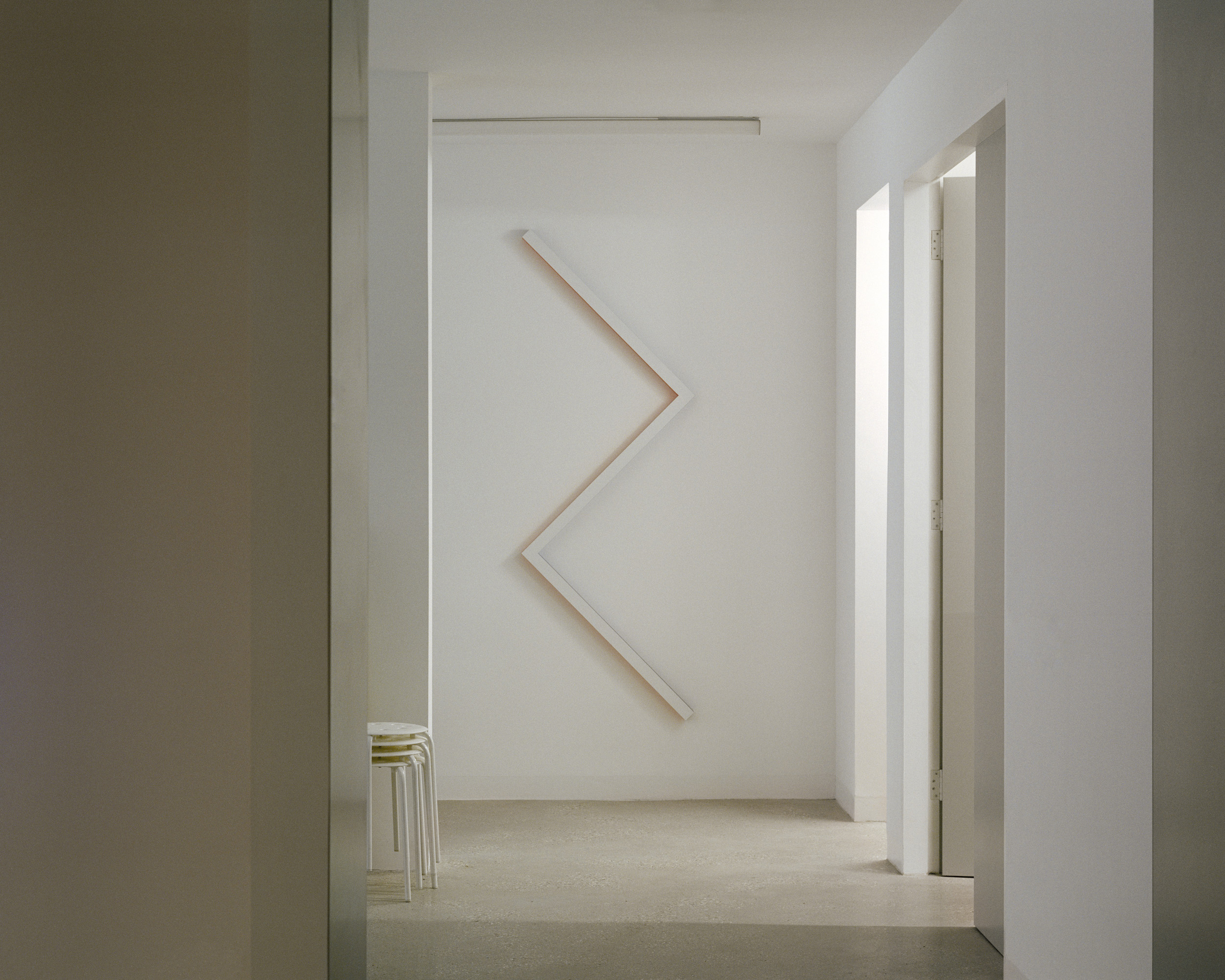 Trick of the light: artist’s studio and home by Spatial Affairs Bureau