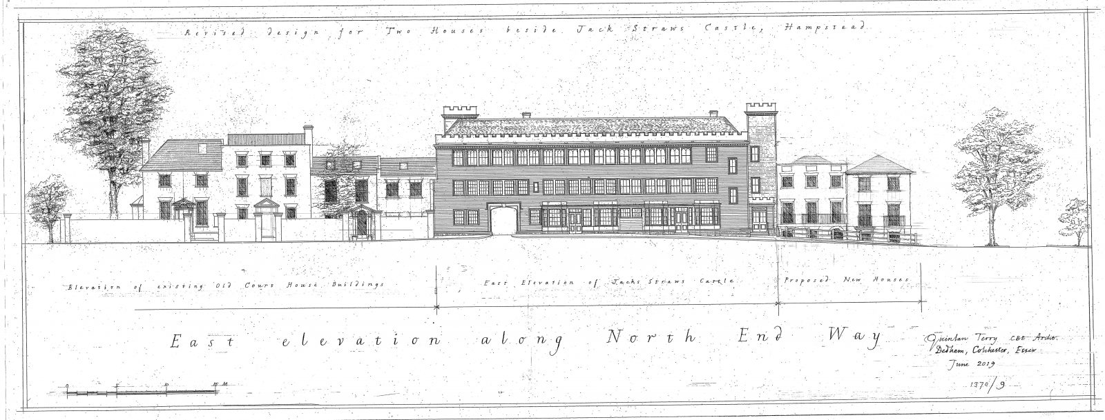 Quinlan Terry’s link to pub architect helps win appeal for car park homes