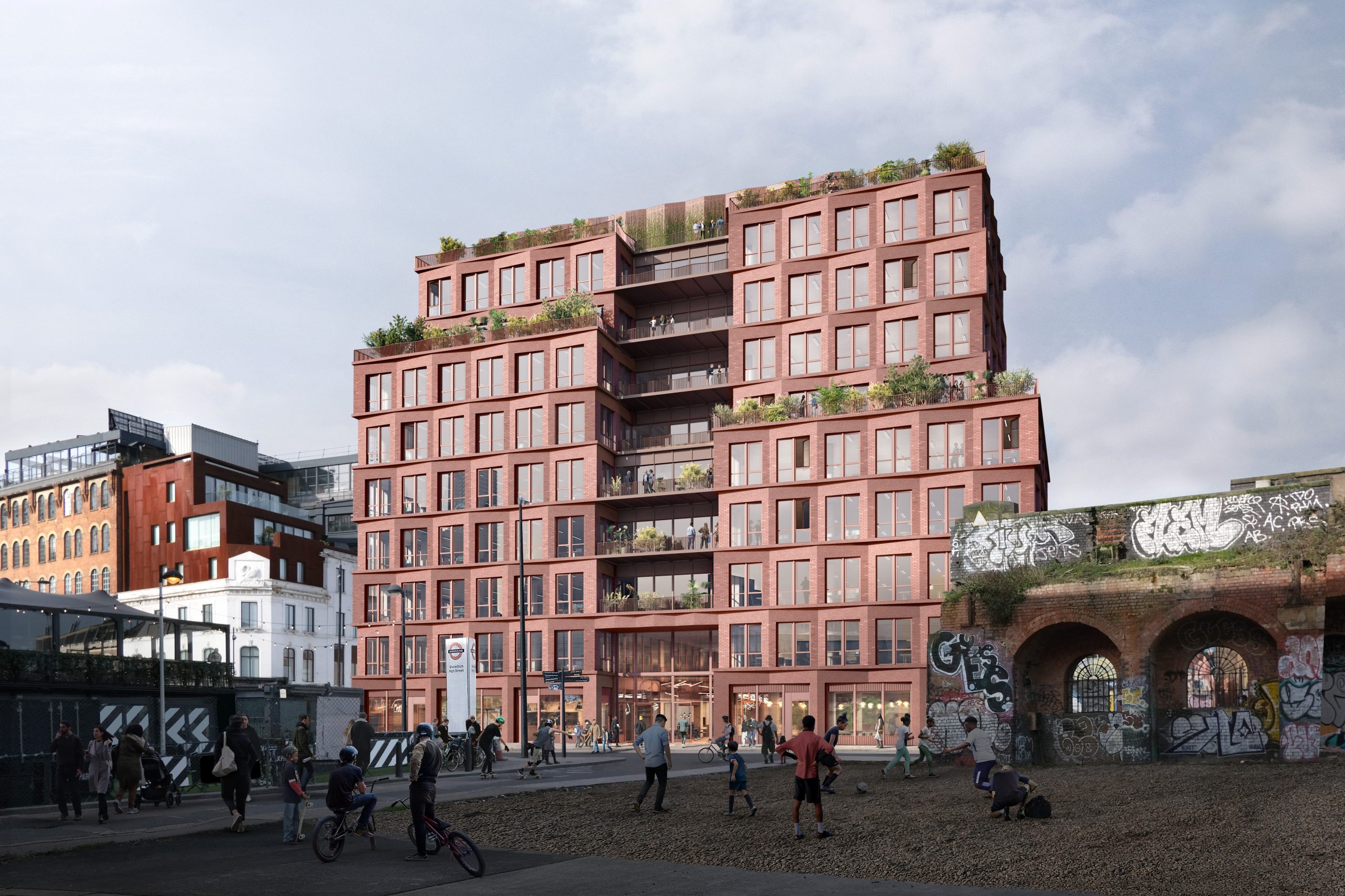 Morris+Company narrowly wins approval for Shoreditch office block