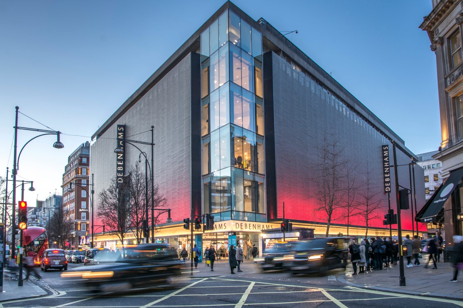 AHMM to strip back, extend and transform Oxford Street Debenhams