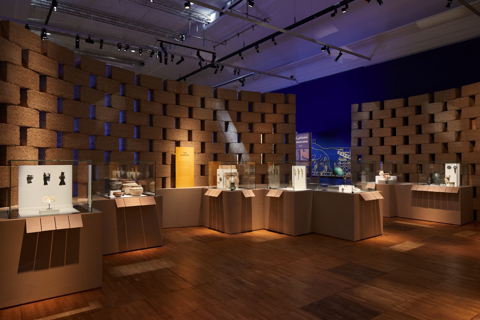 Gort Scott designs scenography for Epic Iran exhibition at V&A