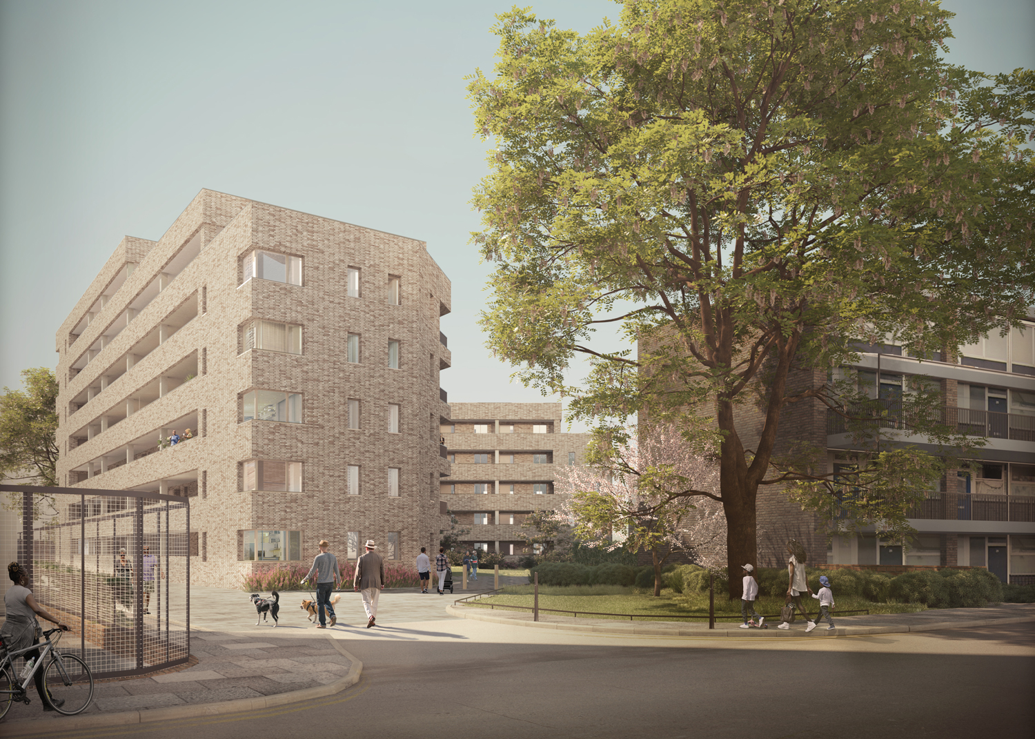 Levitt Bernstein’s addition to pioneering Powell & Moya estate set for ...