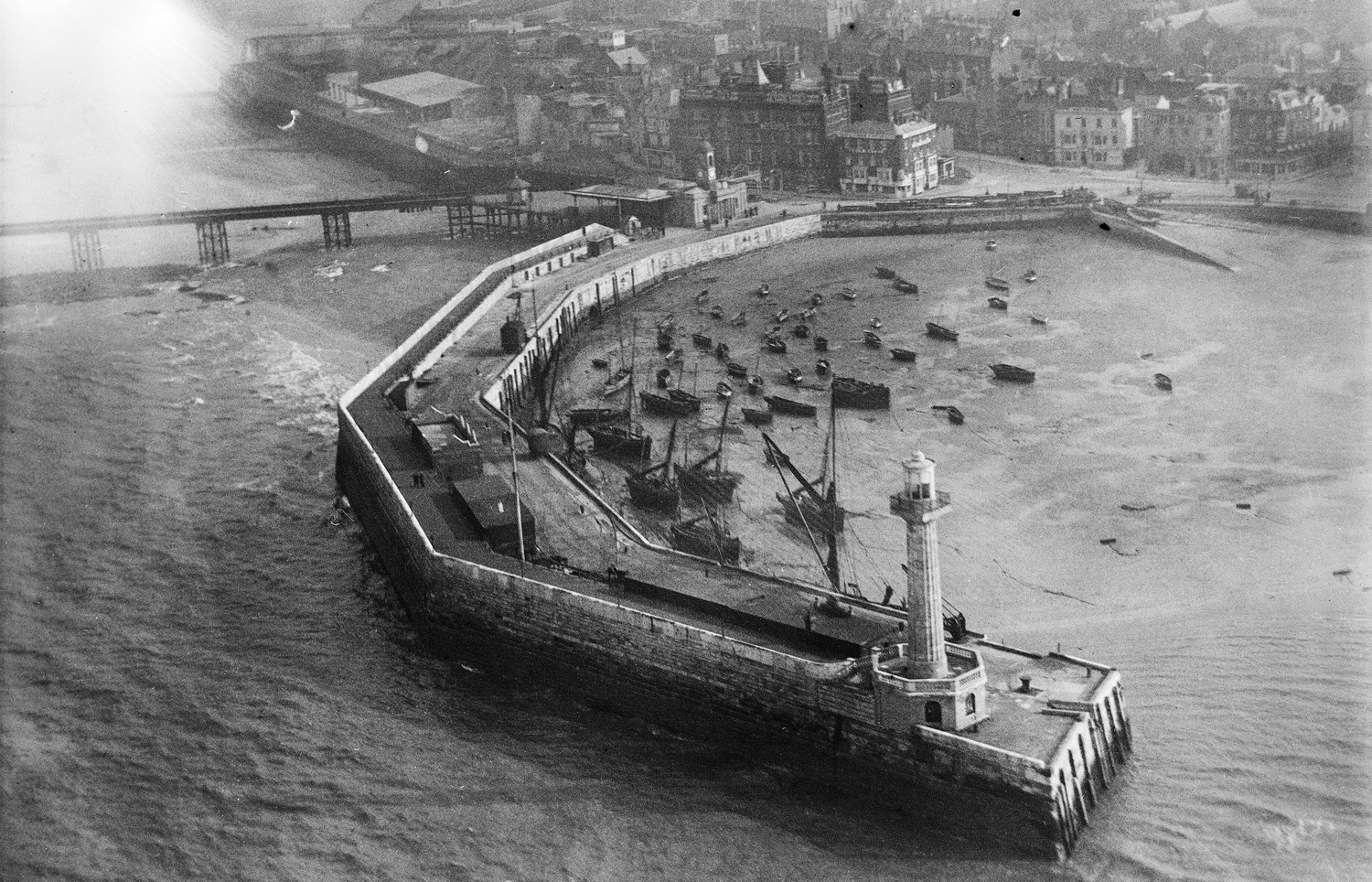 Sandcastles from the air: England’s unseen seaside heritage