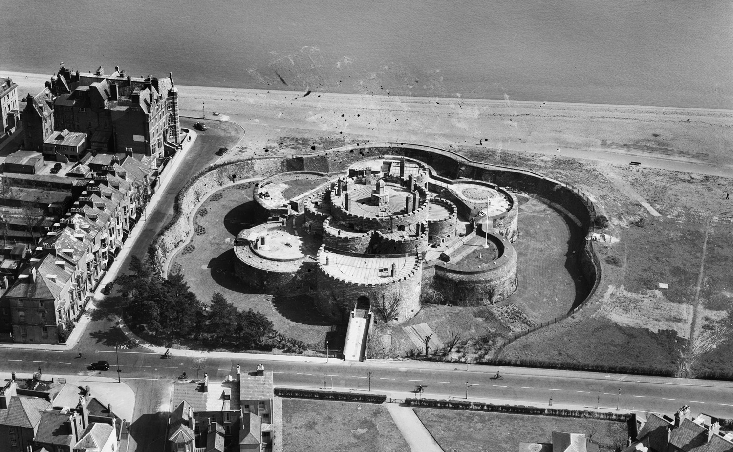 Sandcastles from the air: England’s unseen seaside heritage