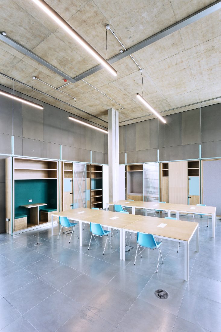 Greenwich Design District: first building completes