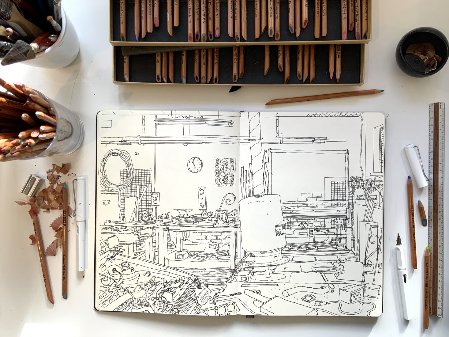 Sketchbook: Narinder Sagoo