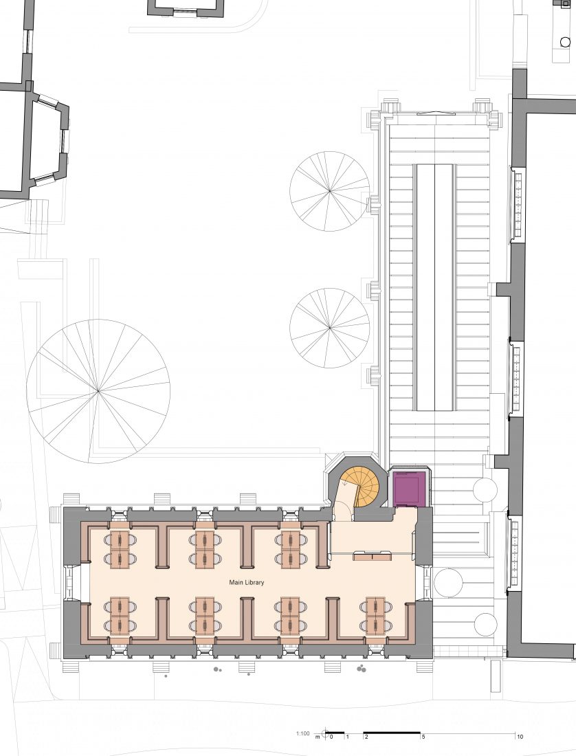 Nex nets approval for contest-winning Exeter College Oxford library refurb